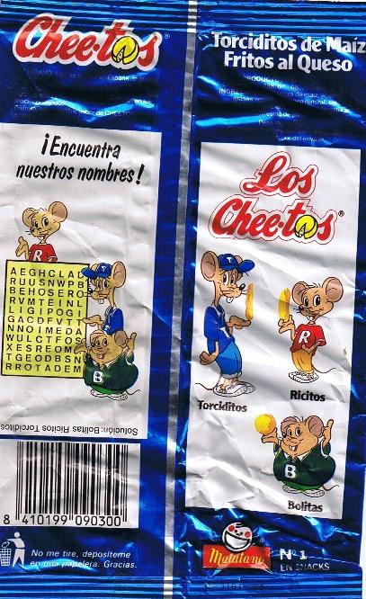 FLECH CORPORATION©: Los Cheetos, Rizos, Bolitas y Torciditos ( 1991)