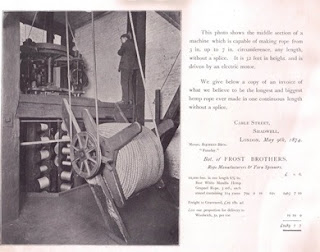 Greenwich Industrial History: History of the Charlton Ropeworks