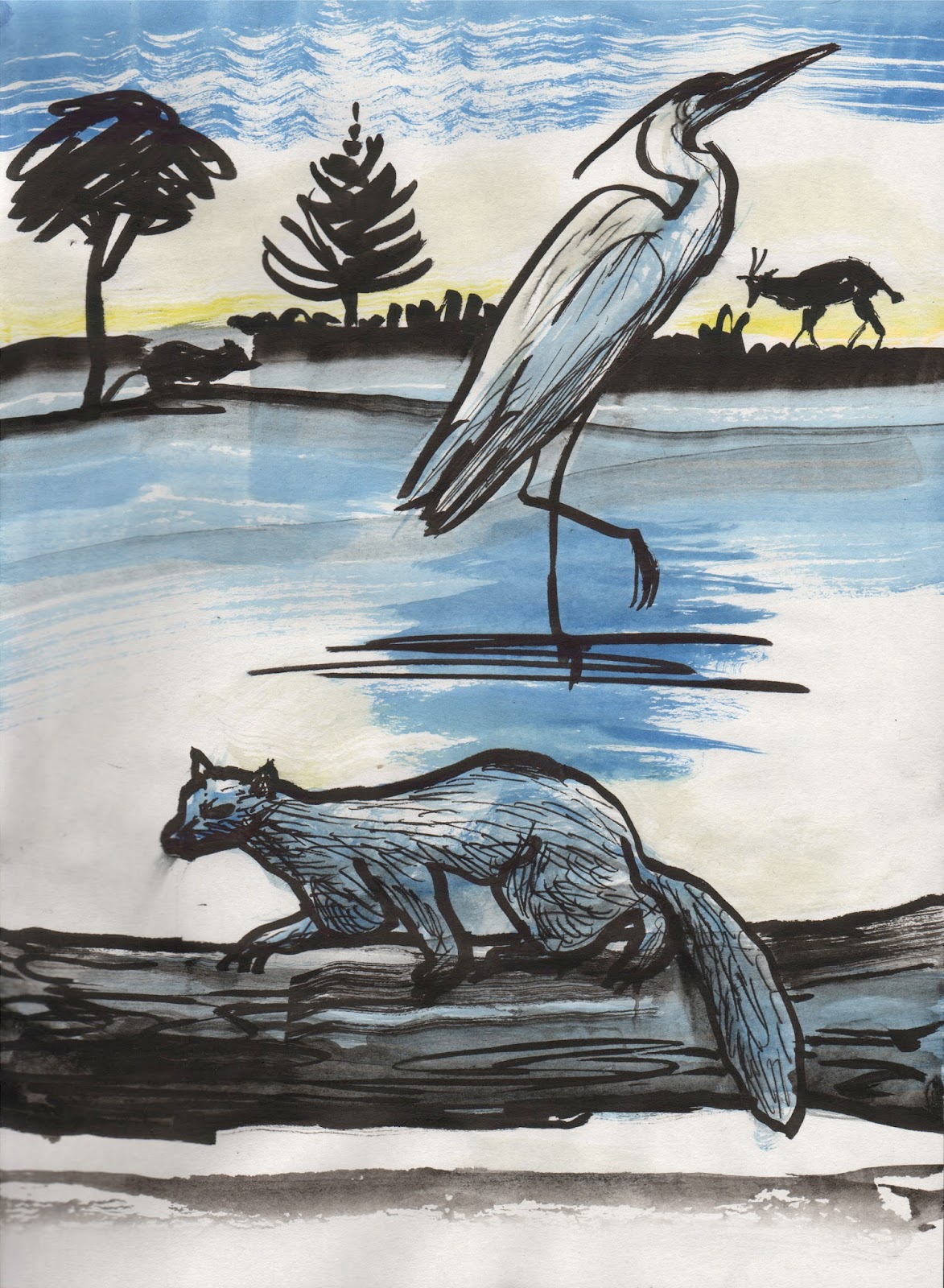 De Dagtekening: Reiger