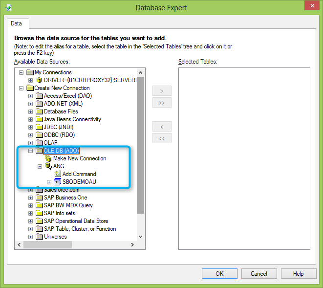 SAP Business One: Crystal Report SAP Business One