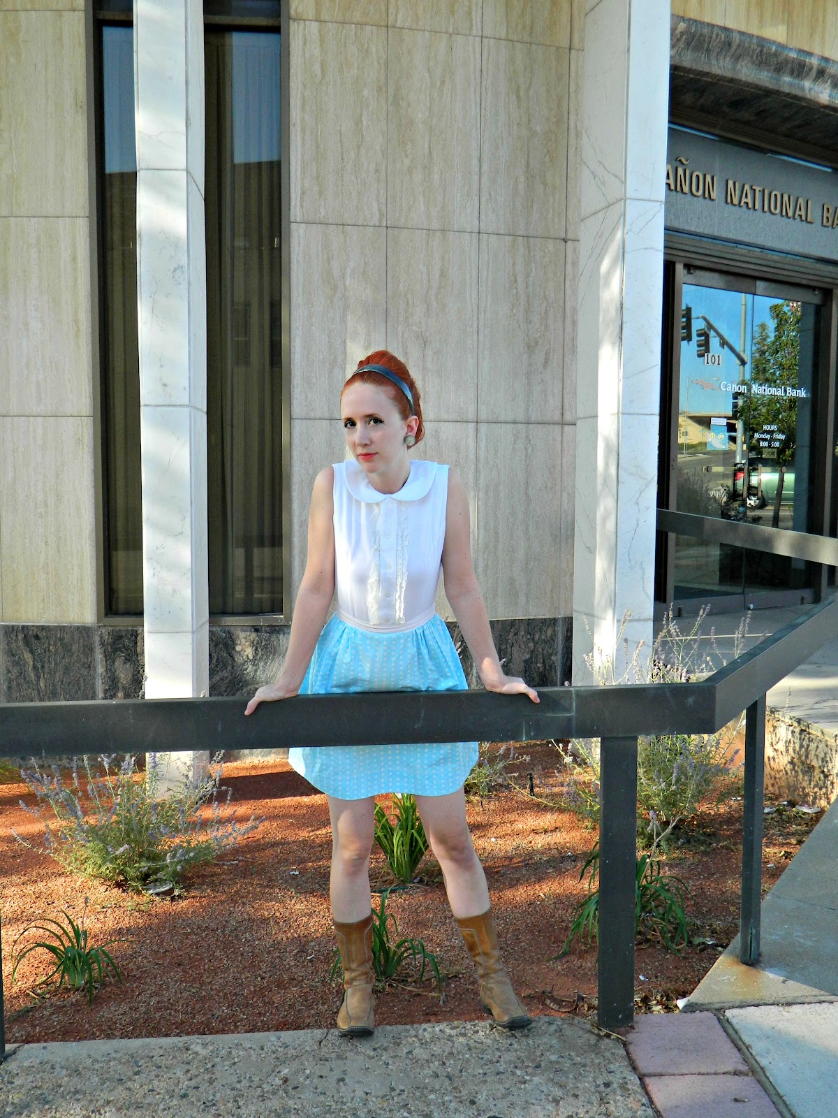 Just Peachy, Darling: Mod scooter dress (outfit #18)