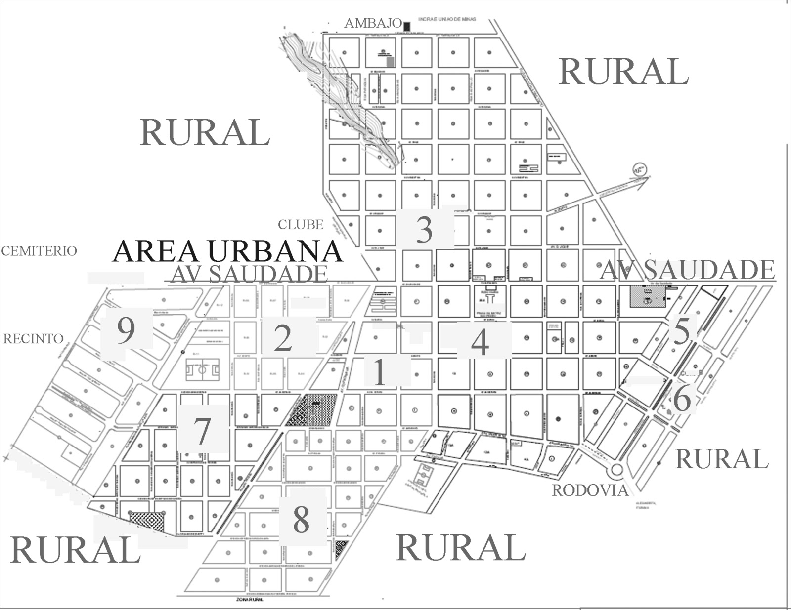 Blog Profª Marina - Geografia: Mapa cidade de Limeira do Oeste