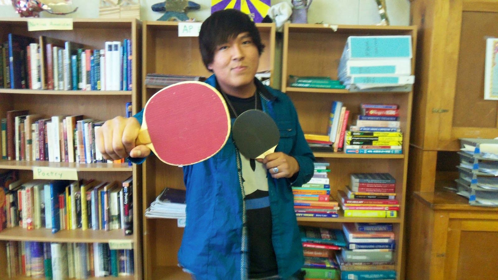 The Maȟpíya Lúta Times: Ping Pong Club Takes Red Cloud by Storm