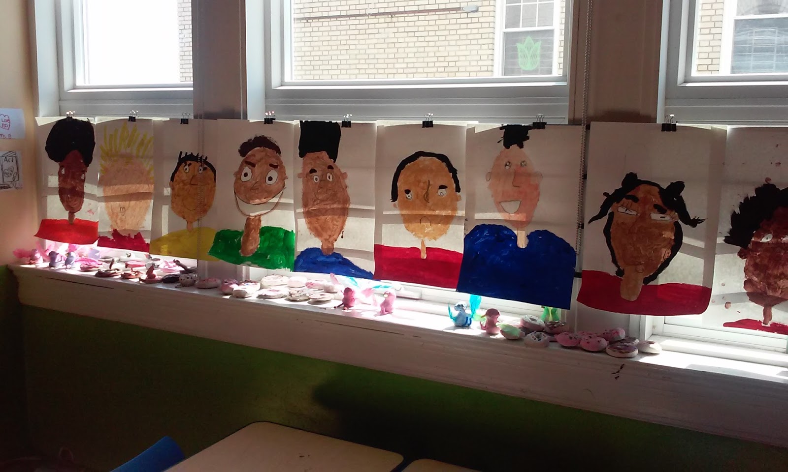 Primary Painters: Kindergarten Self-Portraits