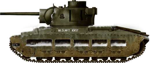 TANKS RARITIES: Matilda Mk II F-96