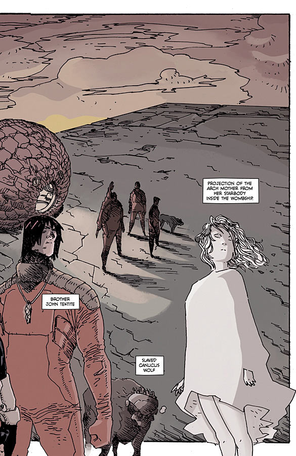 ghettoManga: In Stores Now- Prophet #25 by Brandon Graham & Giannis ...