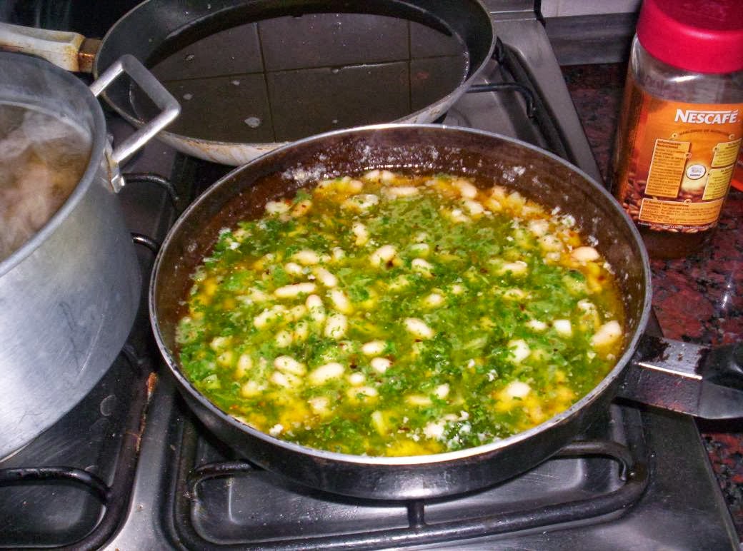 COCINA SABROSA: PASTA CON SALSA DE POROTOS