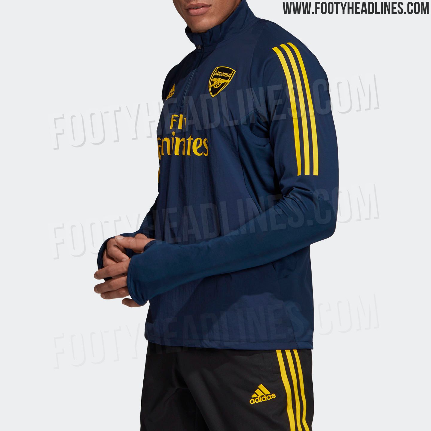 UPDATE: Stunning Adidas Arsenal 19-20 International Training Kit Leaked ...