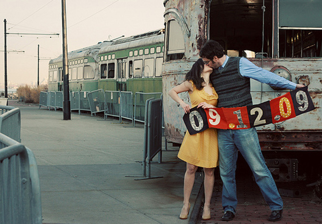 CASTLE WEDDING: Photo Save the Date Ideas