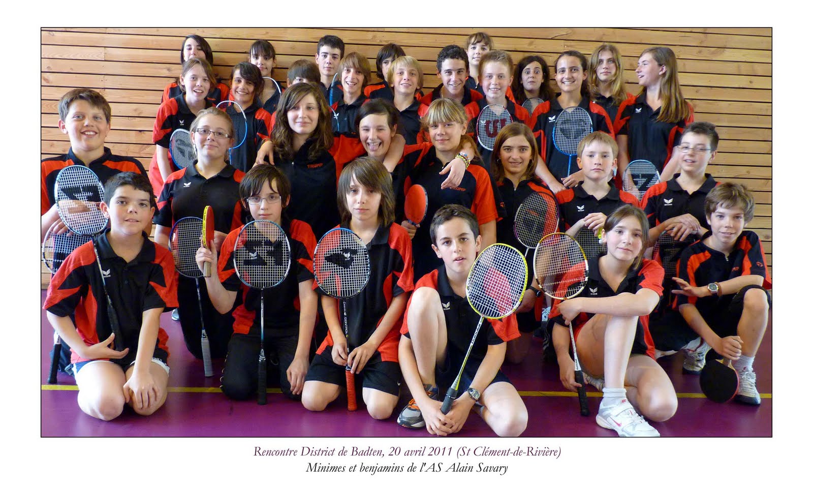 AS Bad Collège Alain Savary: avril 2011