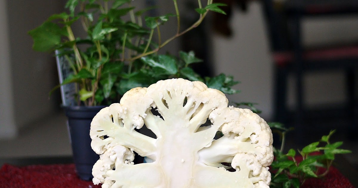 My.Creative.Flavors: Baked Cauliflower 'Tree of Life' for Earth Day