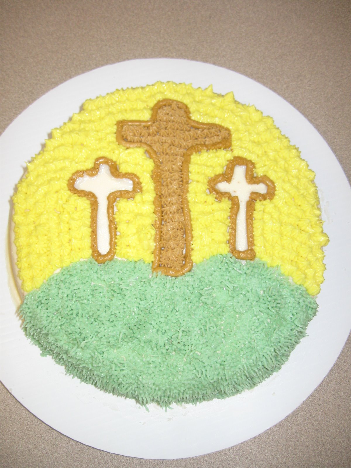 Confident Until Completion: Resurrection cake & Easter baskets.