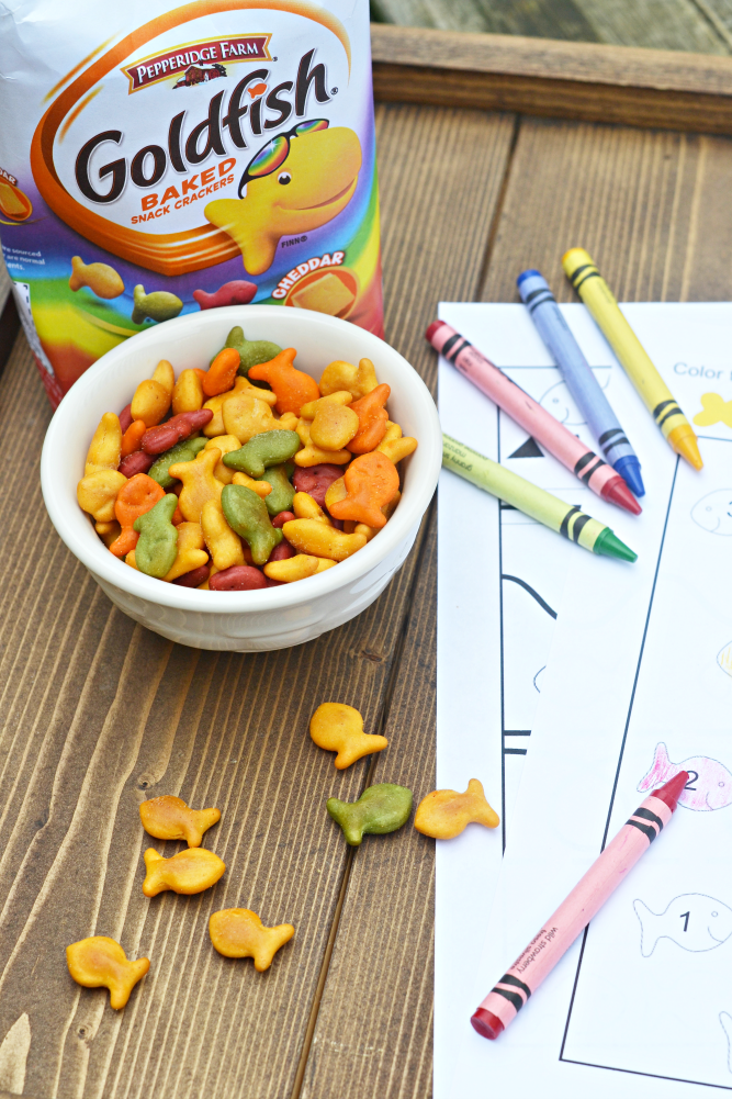 The Life of Jennifer Dawn: Printable Coloring Pages for Kids -- Goldfish