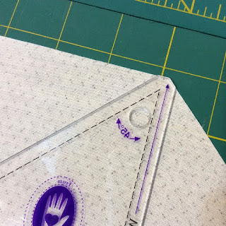 52 Quilts in 52 Weeks: Tuesday Tutorial: Setting Triangles