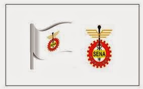 SERVICIO NACIONAL DE SENA: ESCUDO Y BANDERA DE SENA