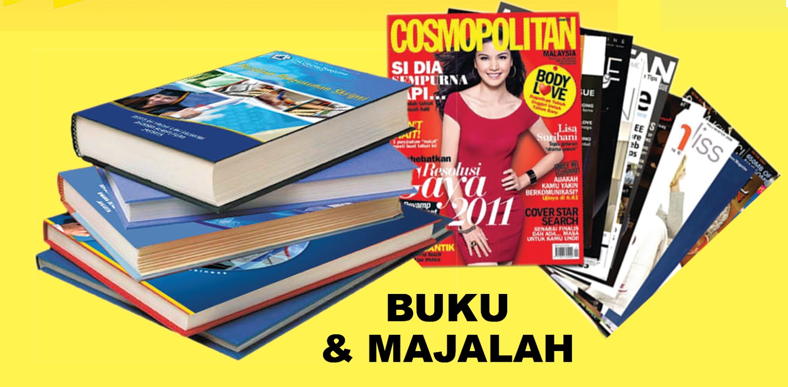 Jasa Design Grafis Online: BUKU dan MAJALAH