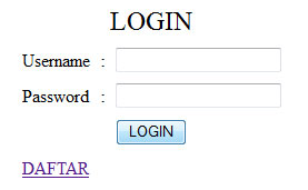 Cara Membuat Form Daftar, Login dan Logout dengan PHP MySQL - Ardi Blog