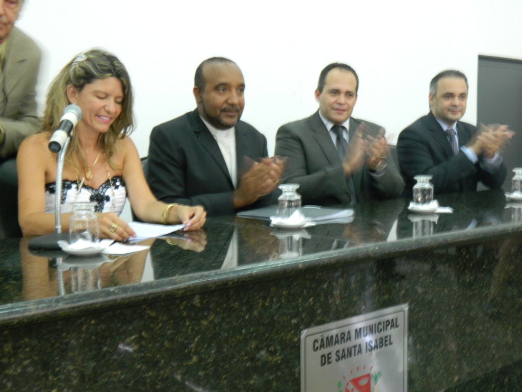 BLOG DO ROCHA: Posse do prefeito e vereadores eleitos em Santa Isabel