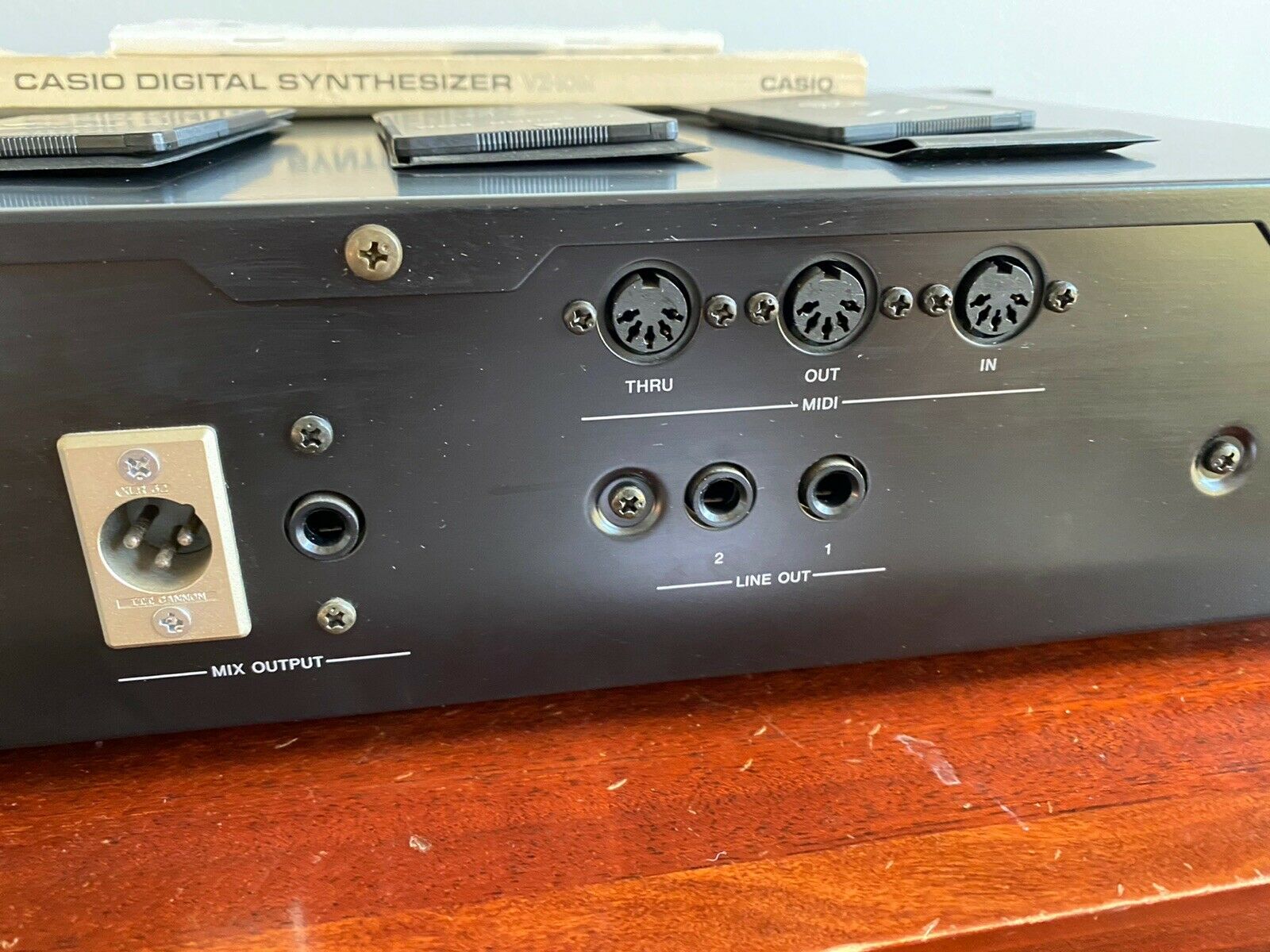 MATRIXSYNTH: Vintage Casio VZ-10M Rack Mount Synthesizer & 4 ROM Cards ...