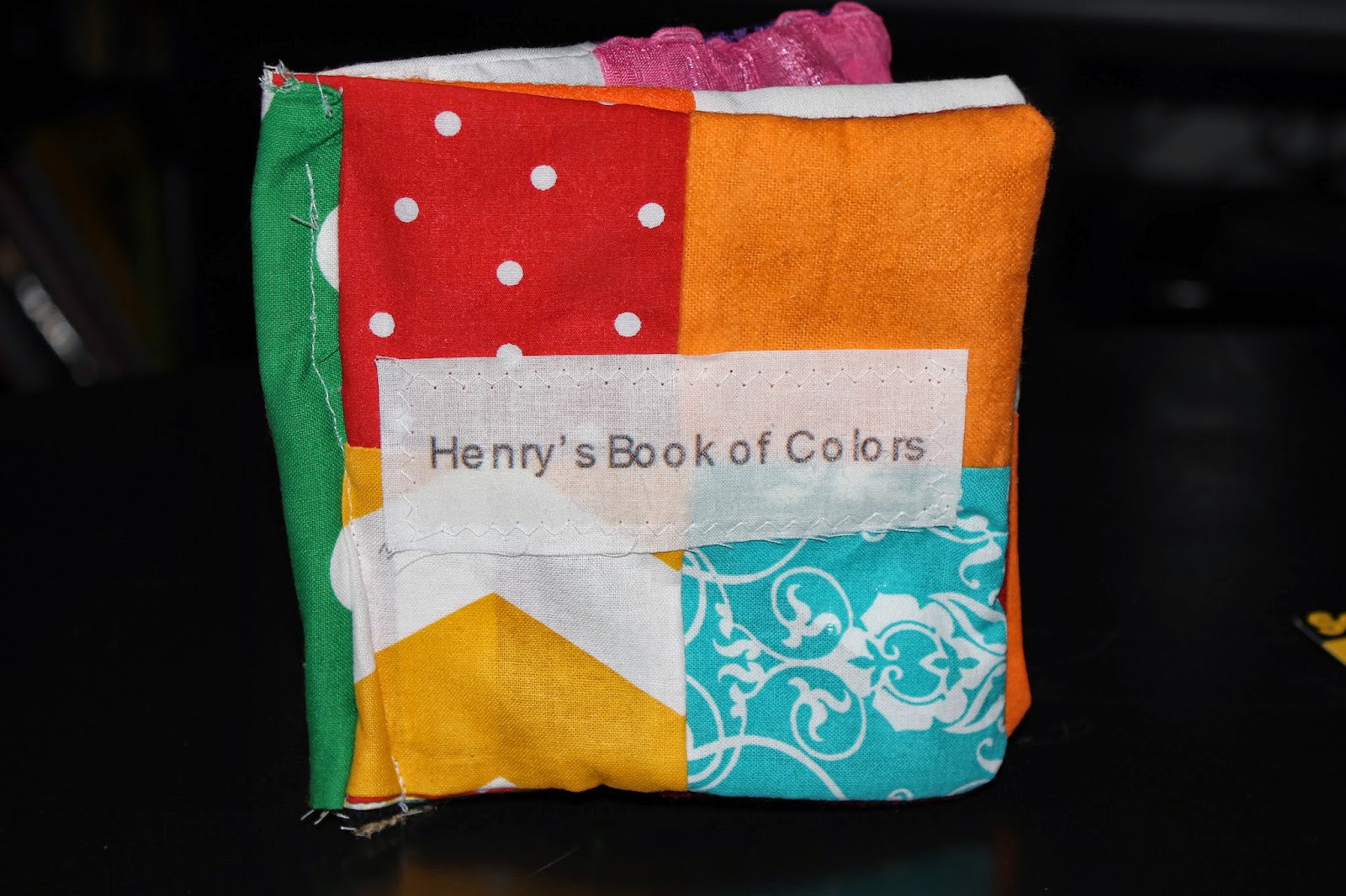 Lyndi's Projects: Color/Texture Book for Baby