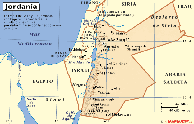 Geografía activa: Jordania