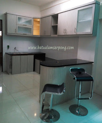 TOP TABLE KITCHEN SET DENGAN MARMER GRANIT | HARGA KITCHEN SET - JUAL ...