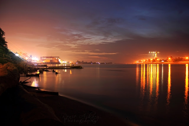 Sungai Batang Hari Jambi Malam Hari | Gallery Photography