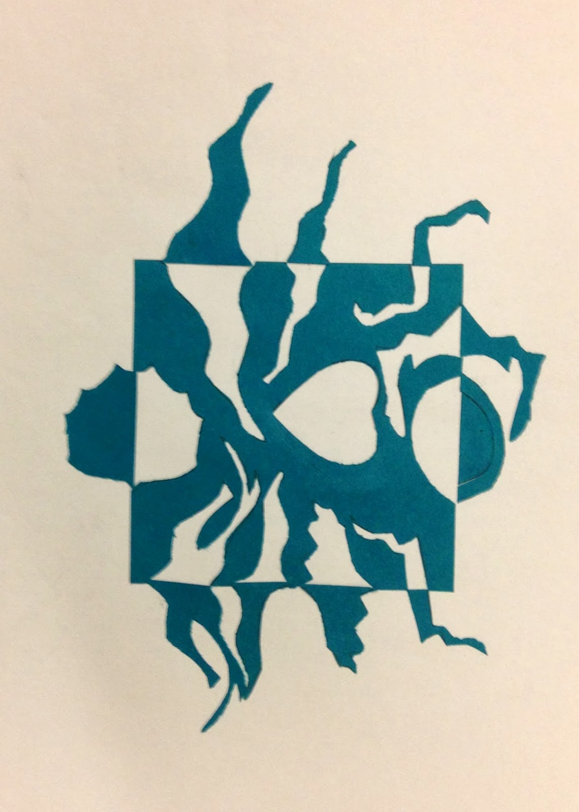 Art at Leestown: Notan Collages