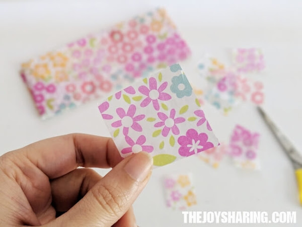 3D Tissue Paper Heart Card - The Joy of Sharing