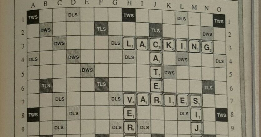 Scrabble Puzzle 2 - Scrabbling Away