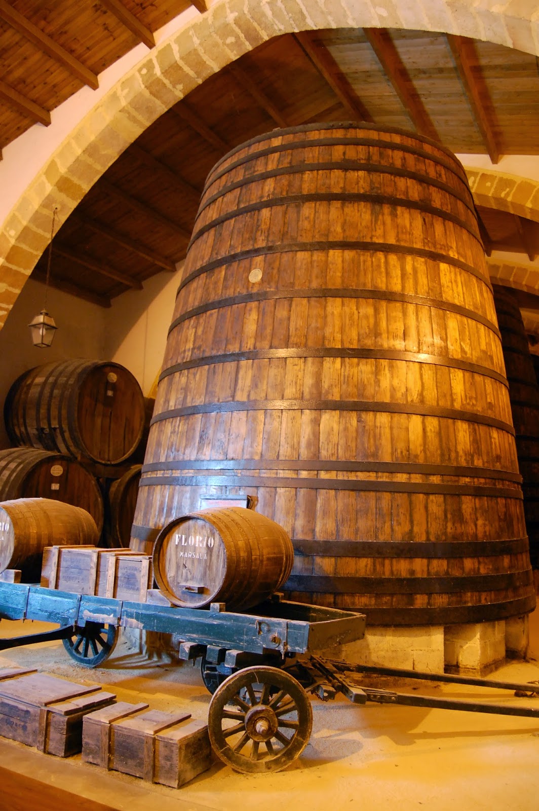 I viaggi di Valeria: VISITA ALLE CANTINE FLORIO, MARSALA, SICILIA.