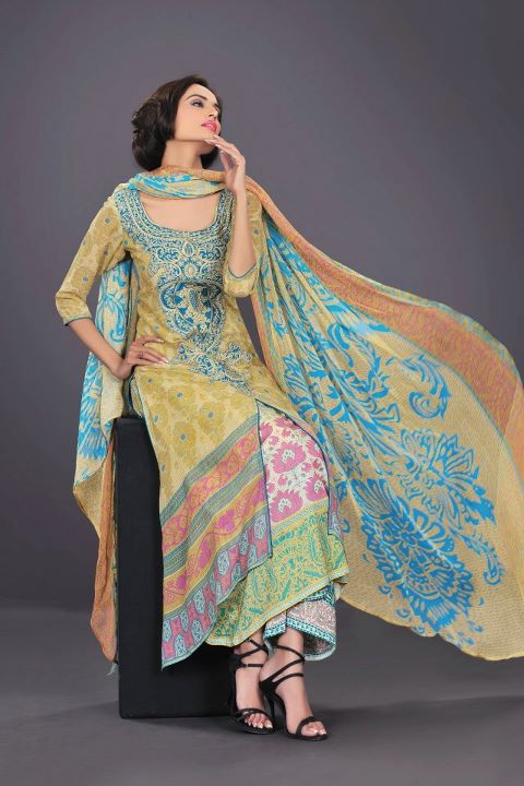 HSY Lawn Prints 2012 | 2012 Lawn Designs | New Lawn Collection ~ She9 ...