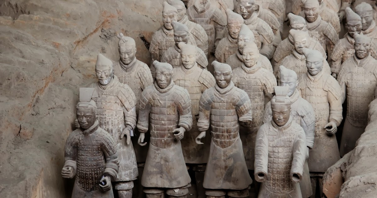 TravelTweeter Photos: The Stone Army - Section of the Terracotta ...