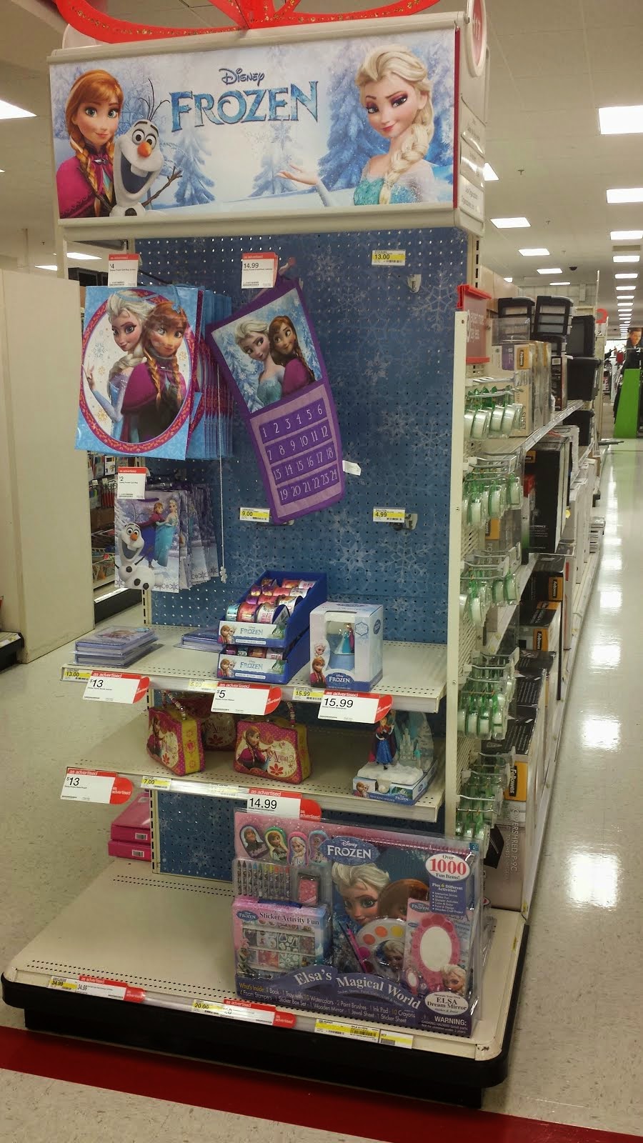ComicsDC: Frozen merchandising at Target