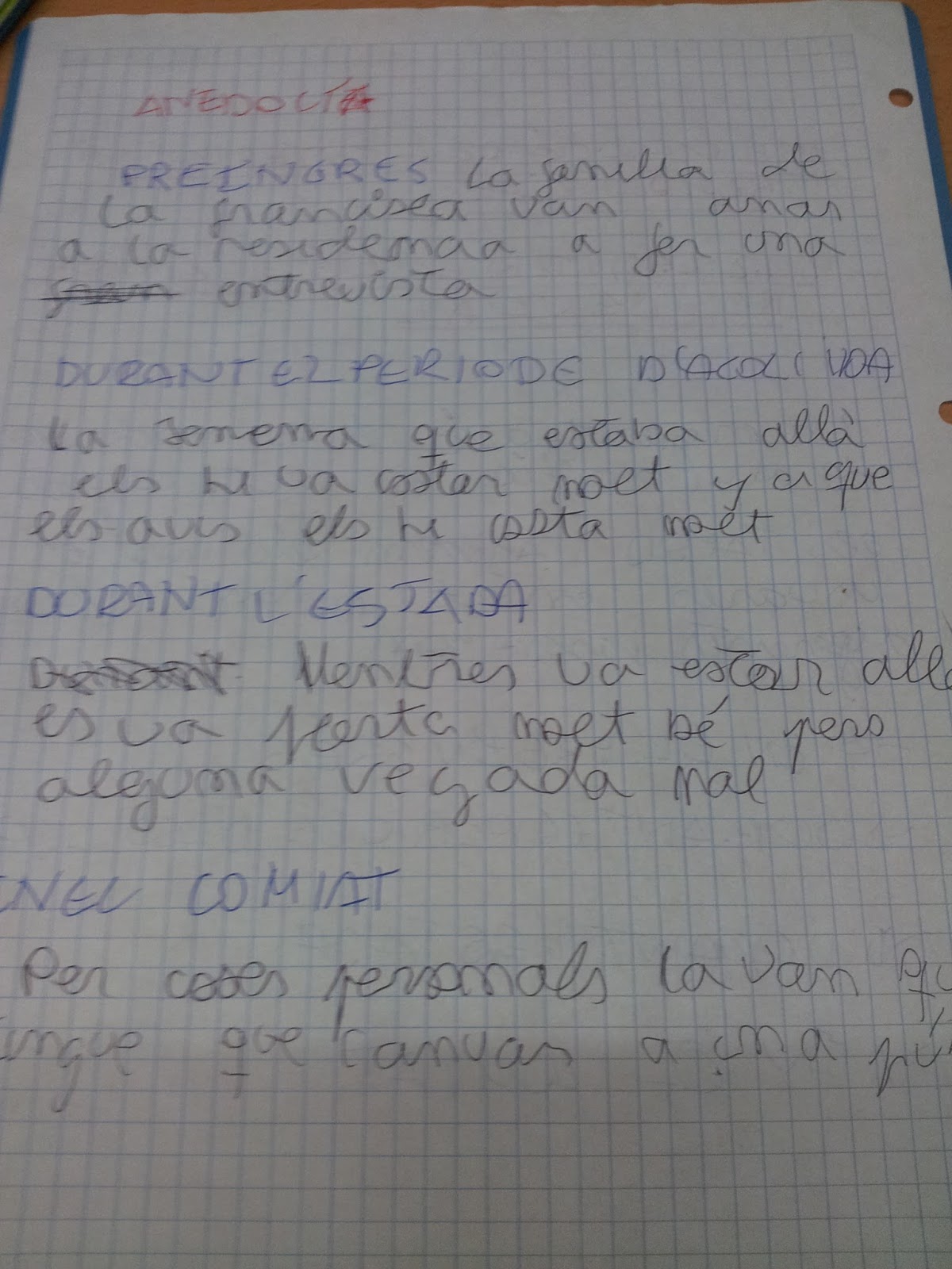 Community Service : MR 1718 APD MP1 UF2 NF4 INTERVENCIONS EN RESIDENCIES 2B