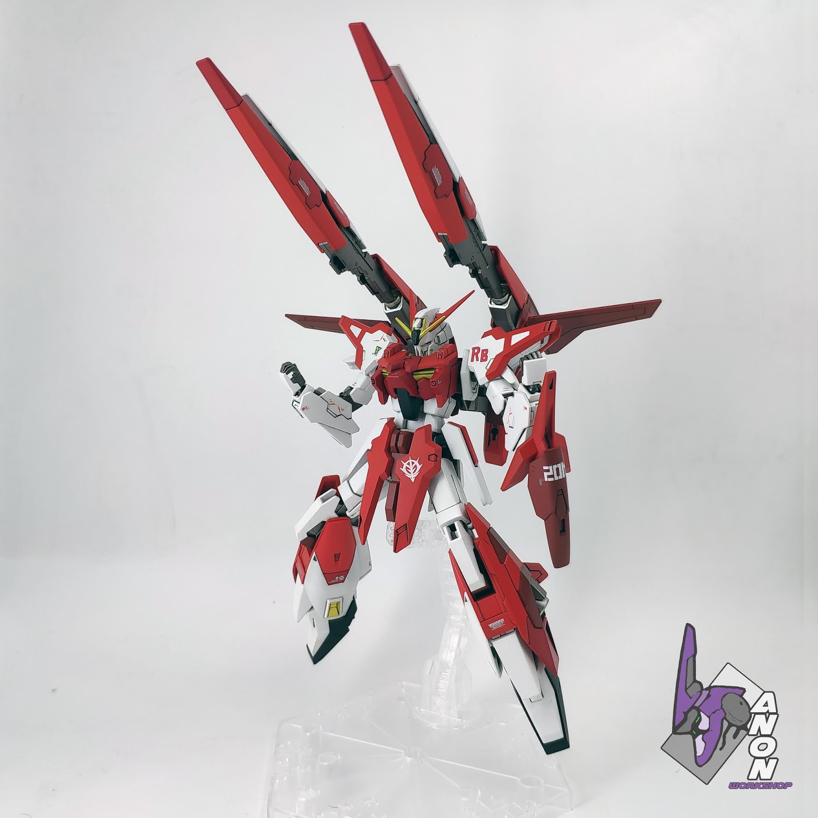 Painted Build: HGBF 1/144 A-Z Gundam "Johnny Ridden Custom"