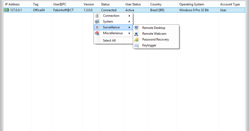 QuasarRAT: un RAT libre y open source para Windows