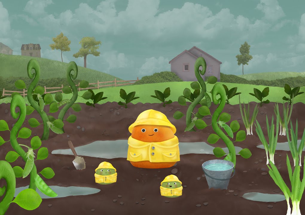 erica kepler: Small Potatoes "Raindrop"