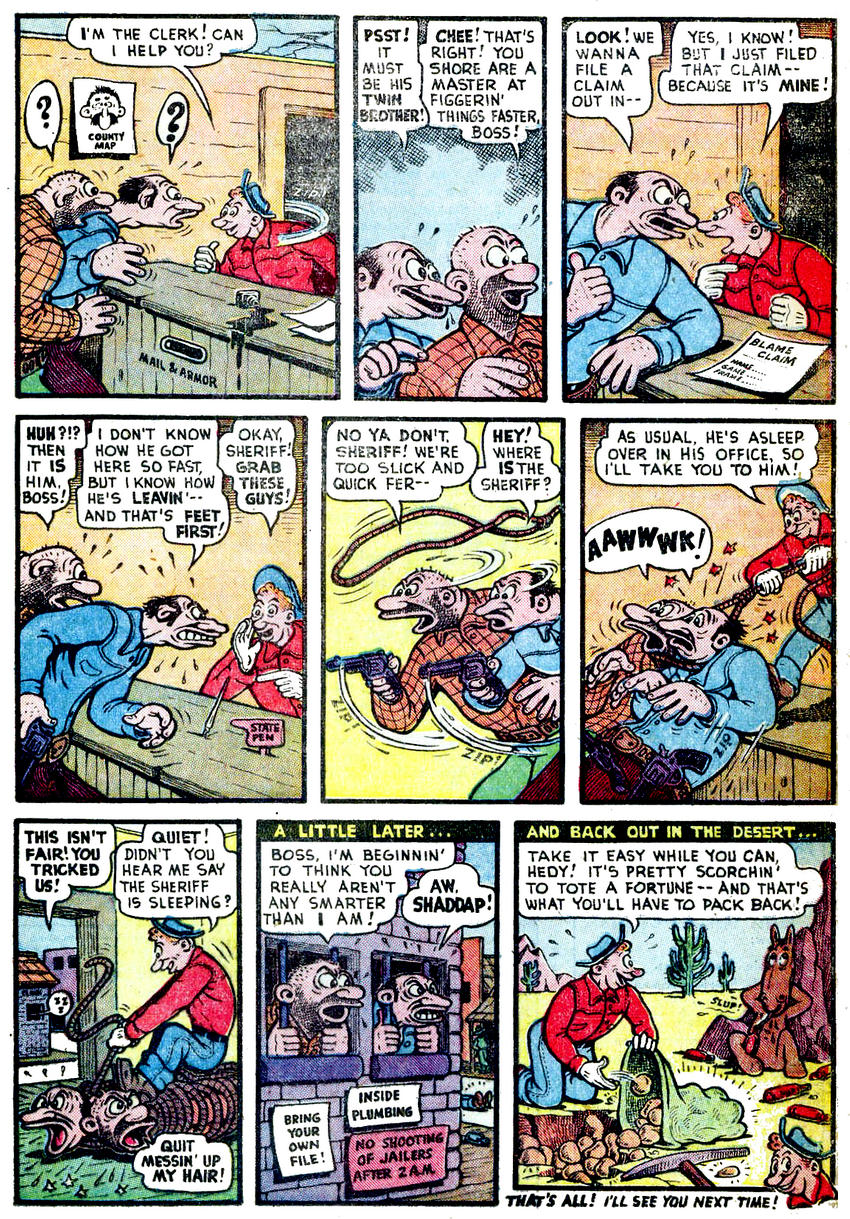 Pappy's Golden Age Comics Blogzine: Number 1662: Thankful for Basil ...