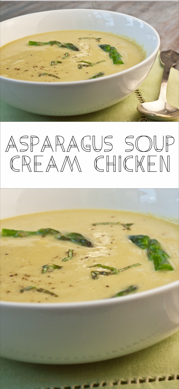 Asparagus Soup Cream Chicken | Floats CO
