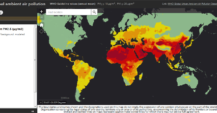 Maps Mania: Mapping Global Air Pollution