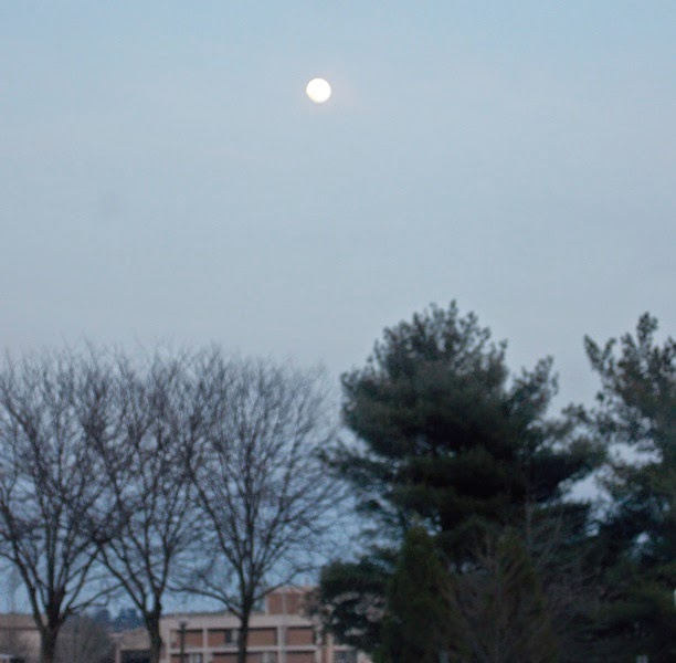 SWAC Girl: Full moon over Virginia Tech