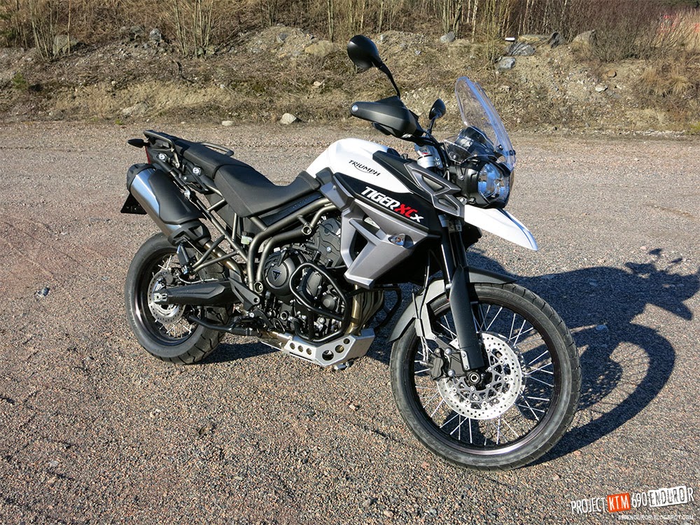project KTM 690 Enduro R: Checking out the competition - 2015 Triumph ...