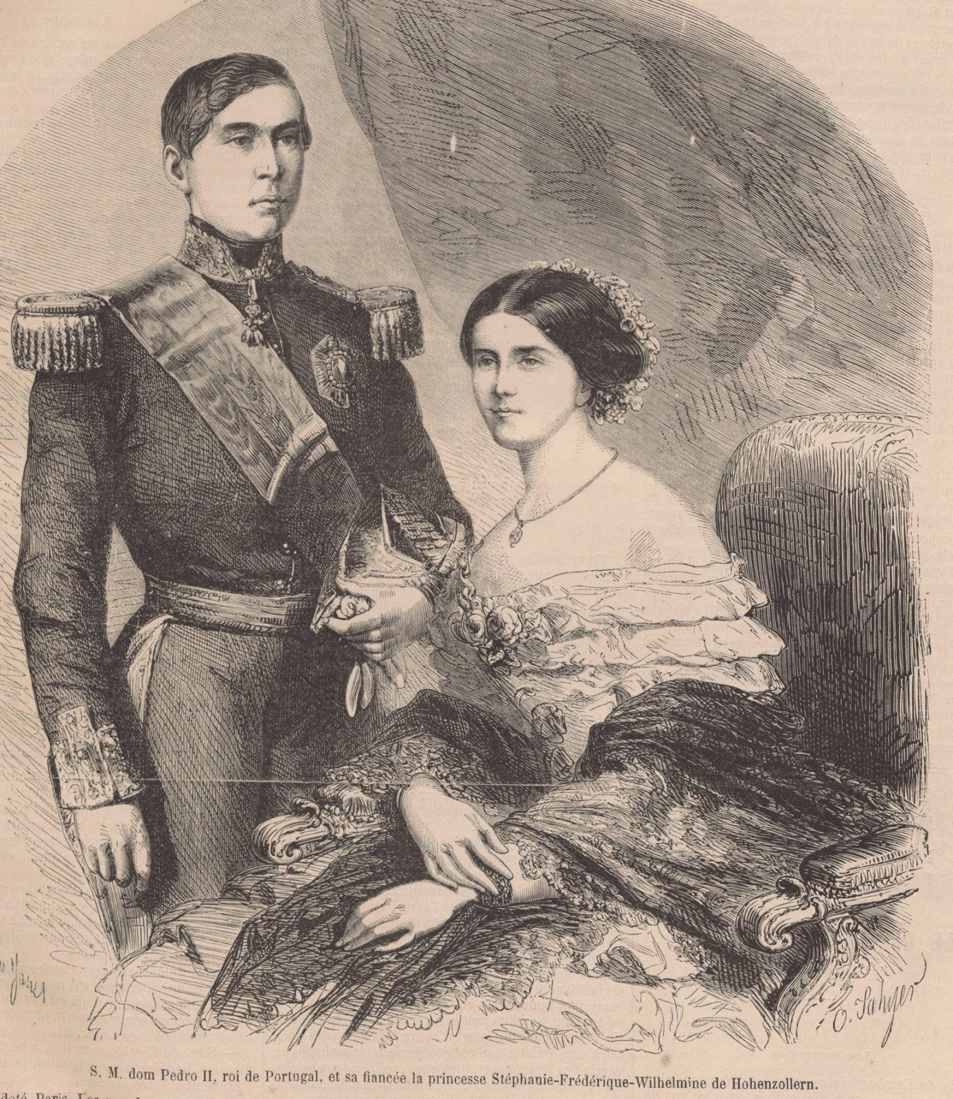 IMAGES DE L'HISTOIRE DU PORTUGAL: Don Pedro V (1837-1861) Roi du Portugal