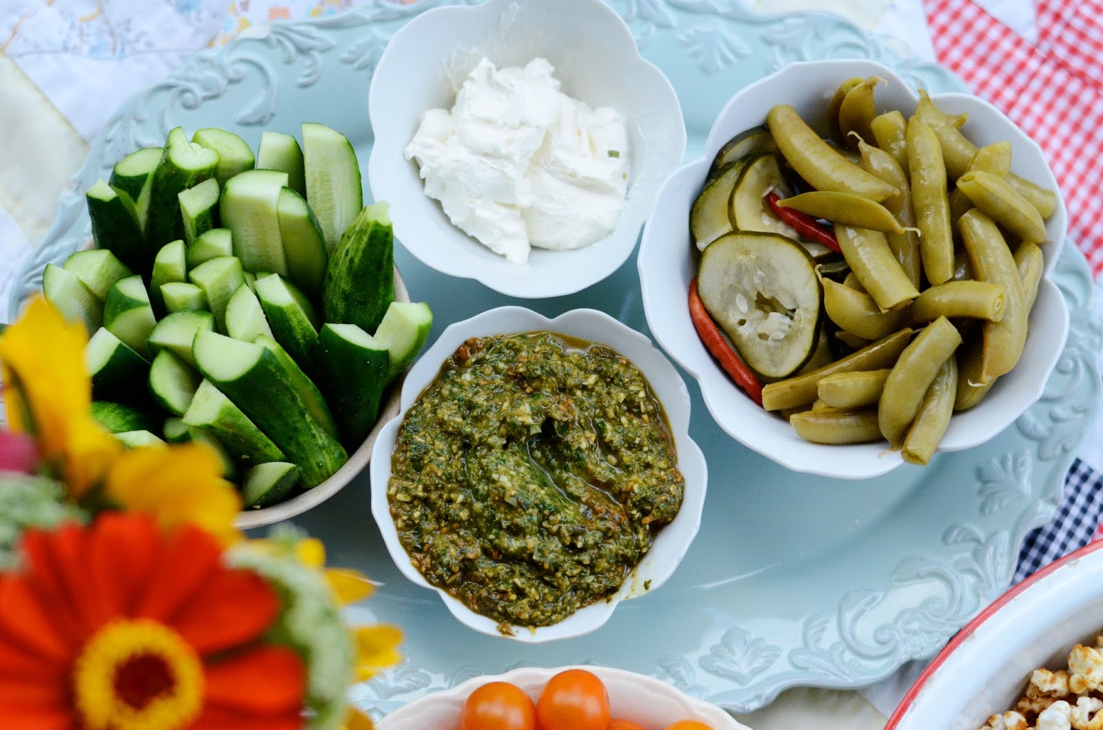 natalie creates: backyard cookouts & fresh party food ideas