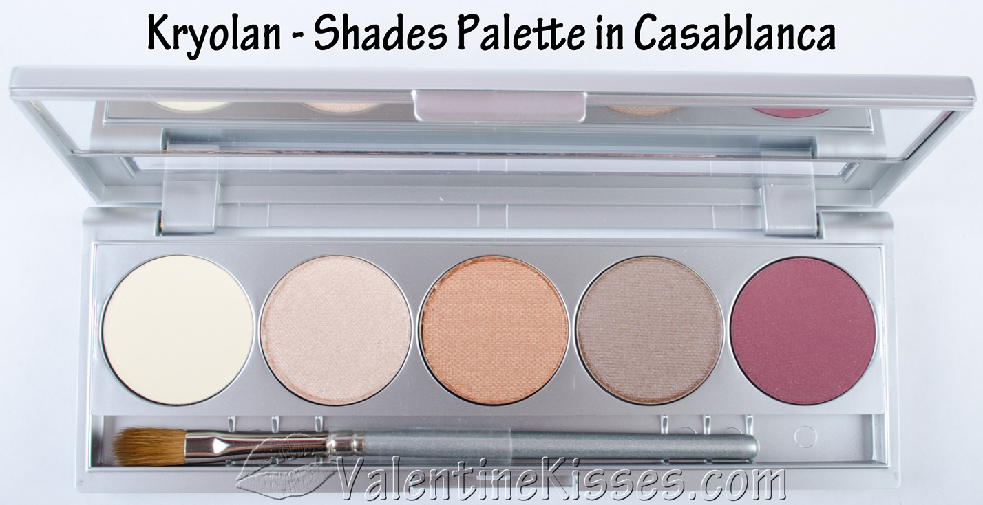 Valentine Kisses: Kryolan Shades Eyeshadow Palette in Casablanca - pics ...