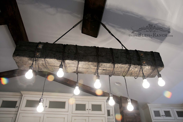 Bliss Ranch: Beam Ceiling Light