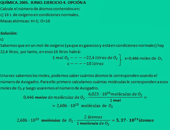 Blog de Química: 1.3. VOLUMEN MOLAR