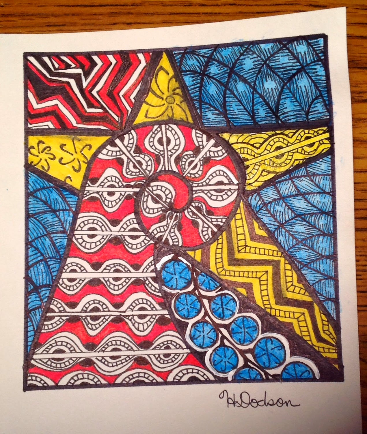 Tickled To Tangle: "It's a String Thing" #47 Tiles