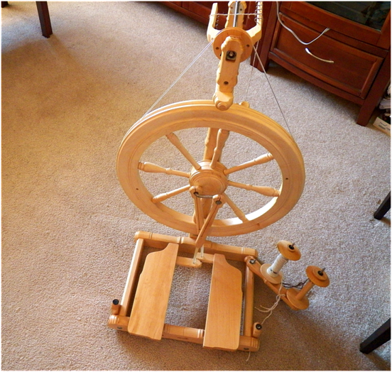 Art Threads: Show and Tell - Spinning!